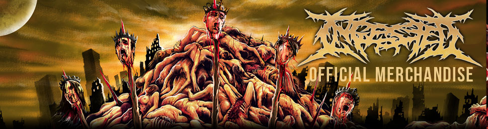 Ingested "Revered By No One, Feared By All" CD - Ingested