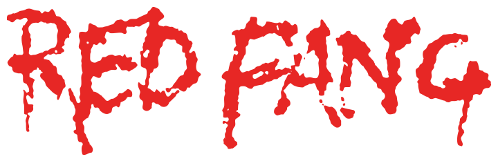 Red Fang"Fang Logo" Patch - Red Fang